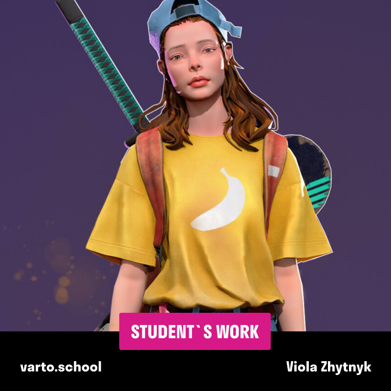 ArtStation - Girl by fairy jay viola