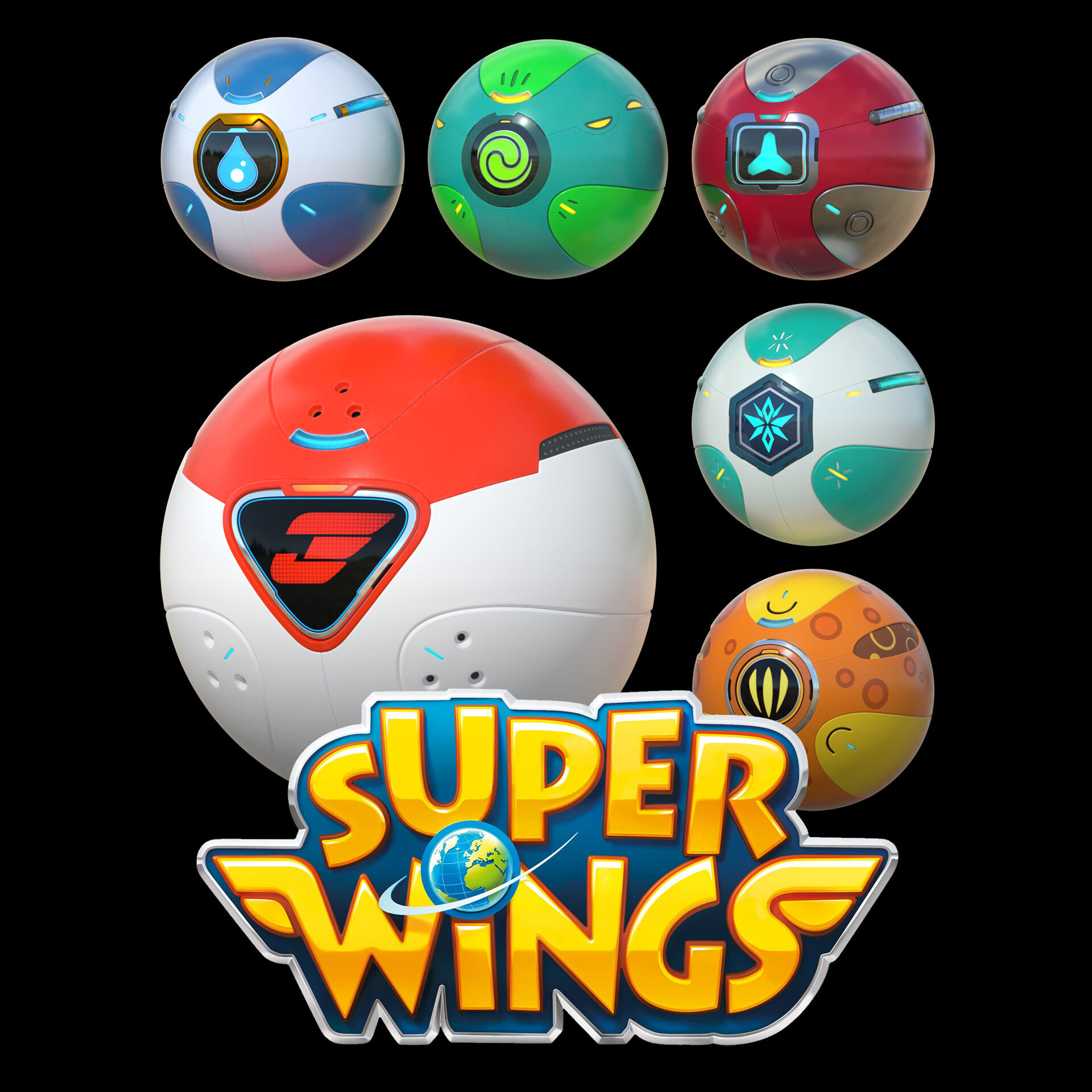 ArtStation - SuperWings S6 - Package/SuperBalls