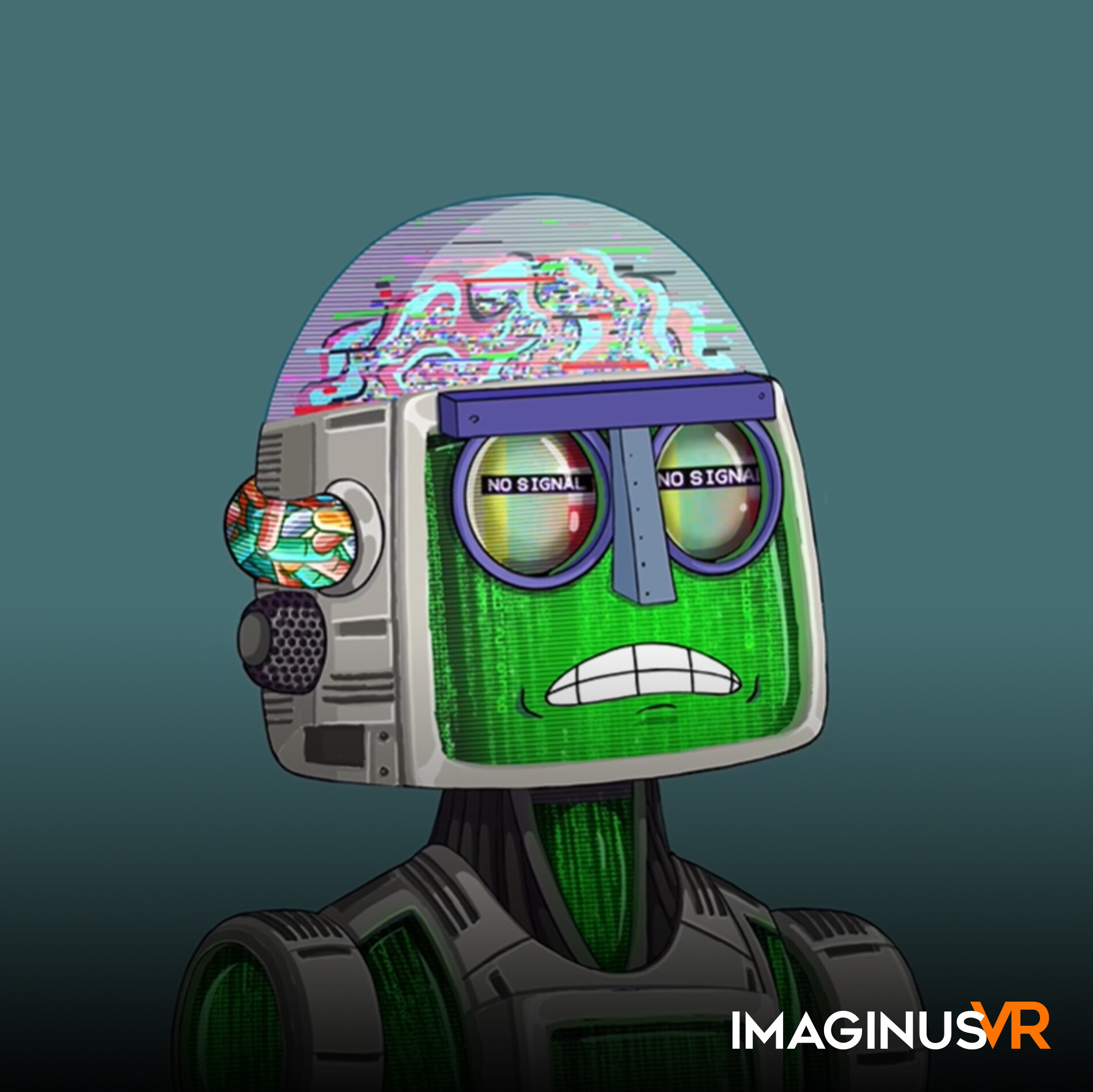 ArtStation - Animated robot "No signal"