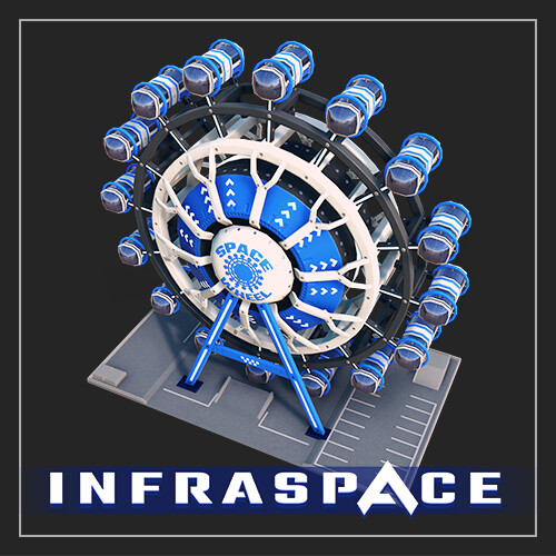 ArtStation - InfraSpace - Decorative Buildings