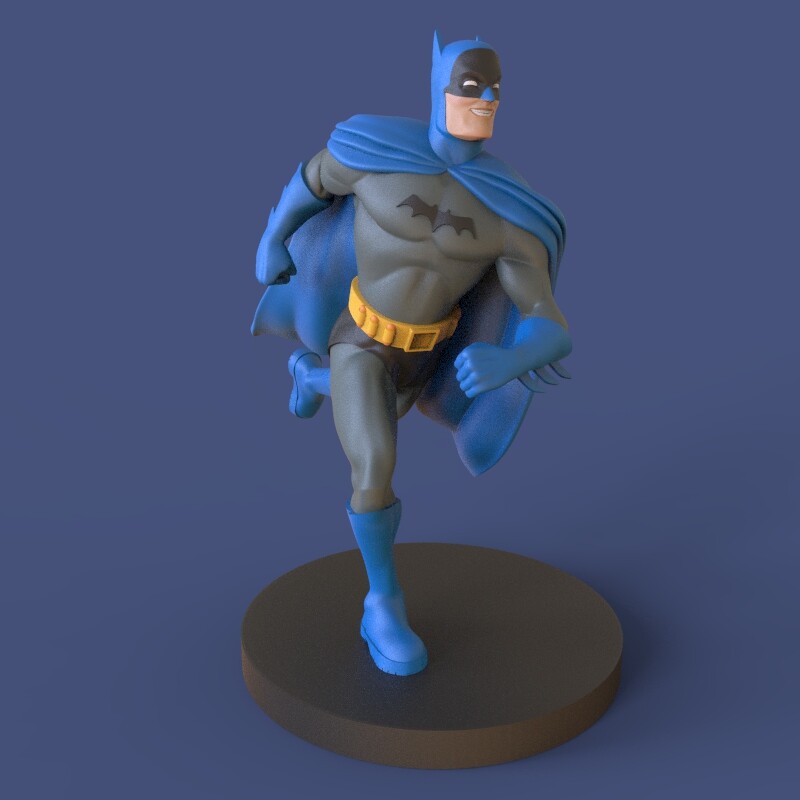 ArtStation - Batman: Dick Sprang style