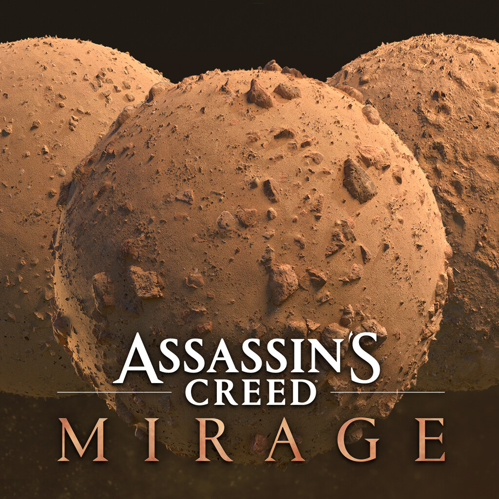 ArtStation - Assassin's Creed Mirage - Desert Sand Materials