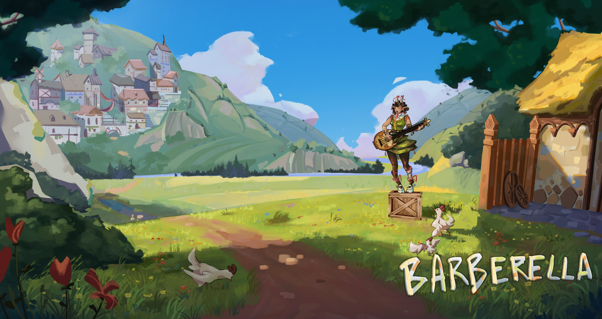 ArtStation - Barberella- DnD Character