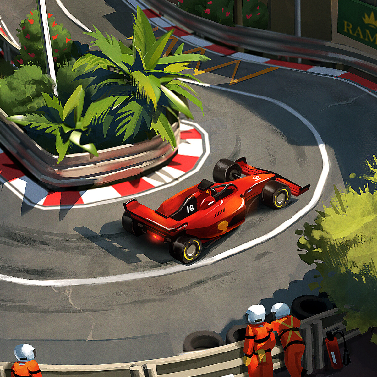ArtStation - MONACO GRAND PRIX