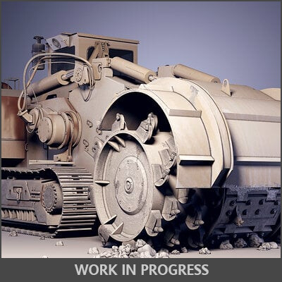 ArtStation - Patrick Lara | Tesmec Rock Hawg