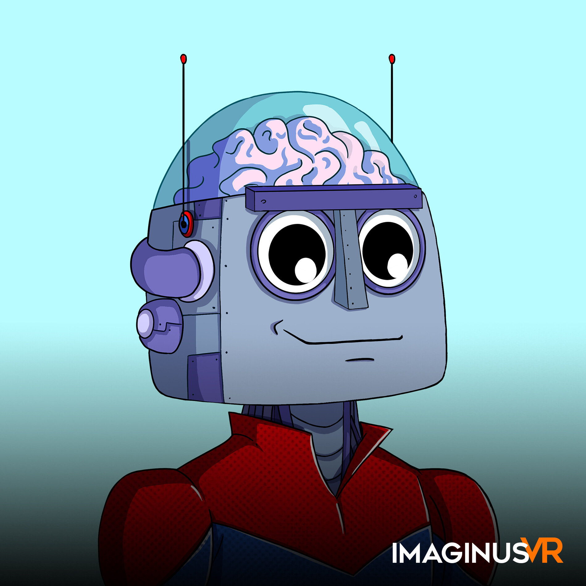 ArtStation - Alien robot for NFT project