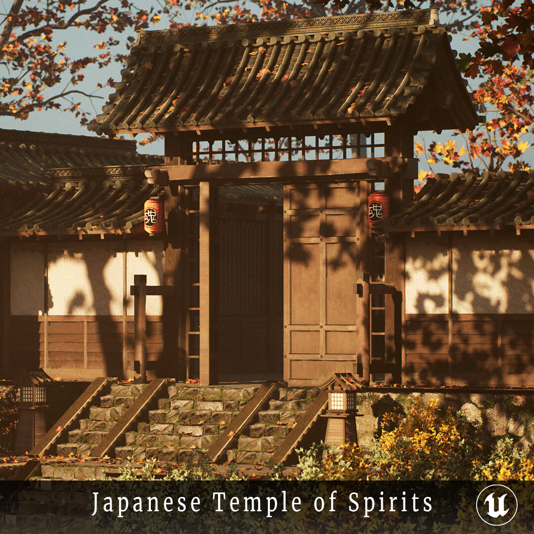 ArtStation - Temple of Spirits