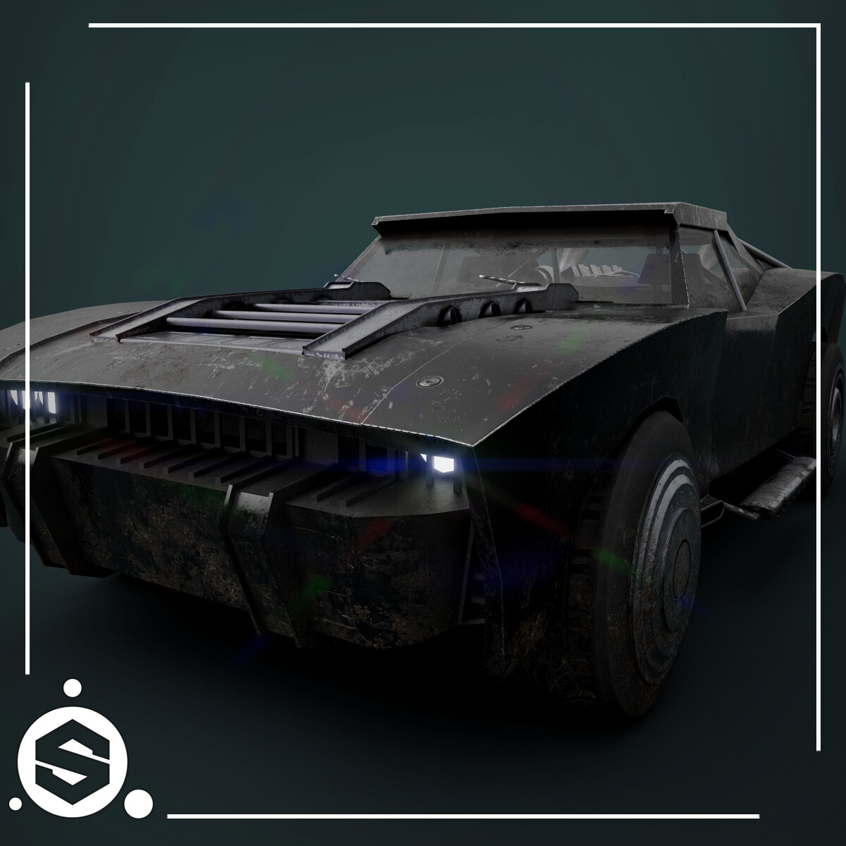 ArtStation - Batmobile : The Batman 2022