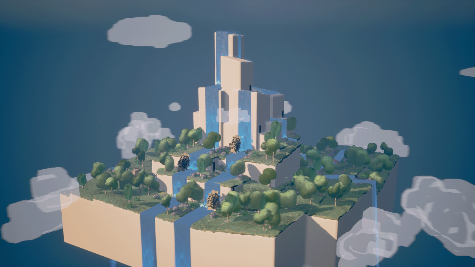 ArtStation - Enviro/ Cubic Landscape