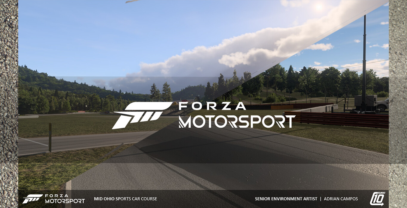ArtStation - Forza Motorsport: Lime Rock and Mid Ohio