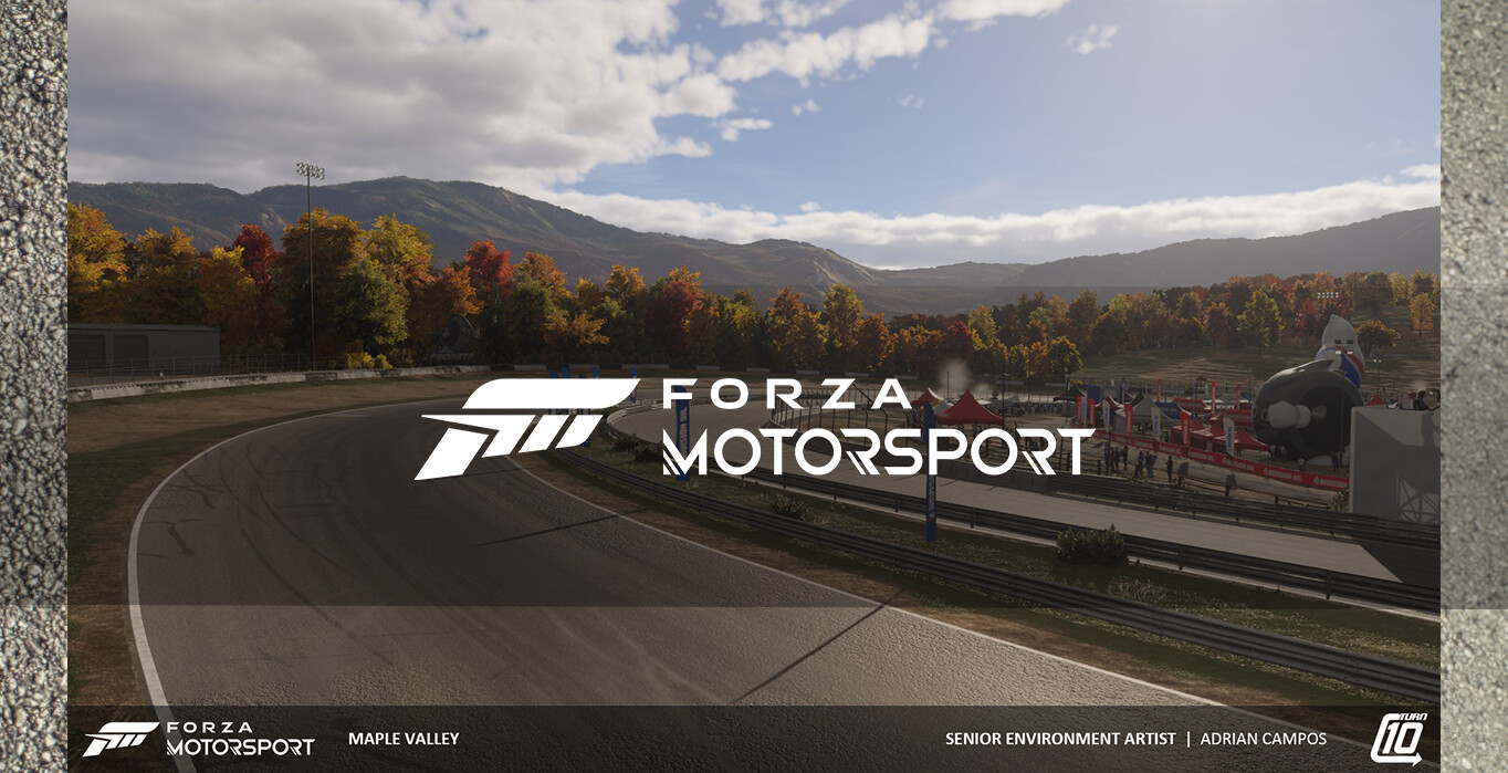 ArtStation - Forza Motorsport: Maple Valley