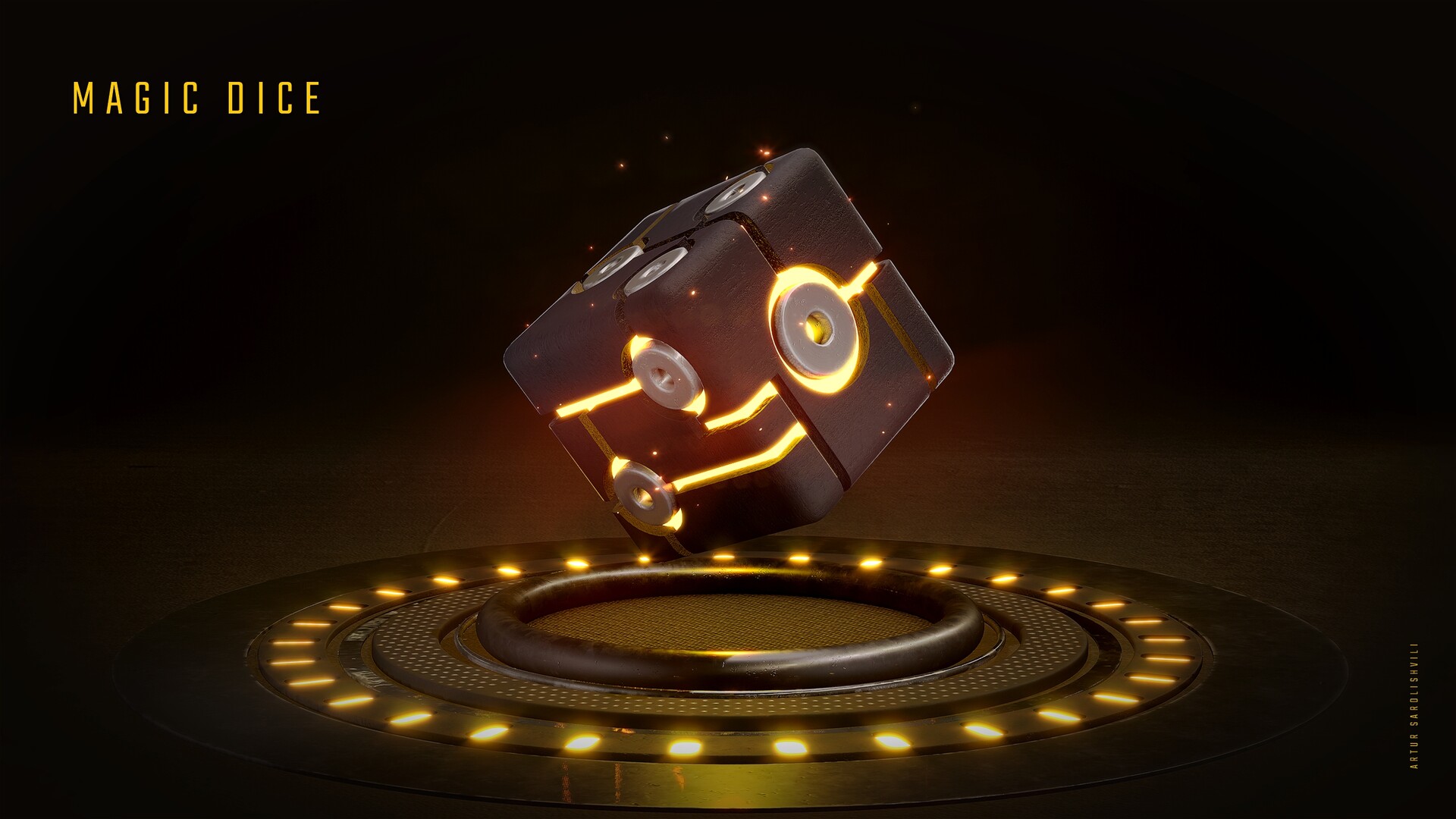 ArtStation - Magic Dice