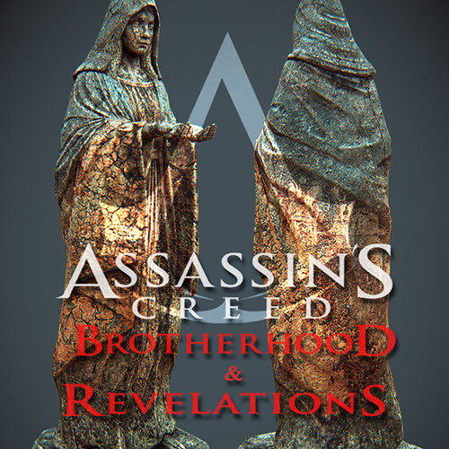 ArtStation - Assassin's Creed - Statue Assets Creation