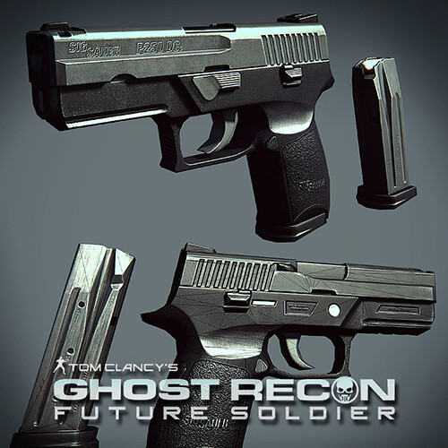 ArtStation - Ghost Recon Future Soldier - Weapons