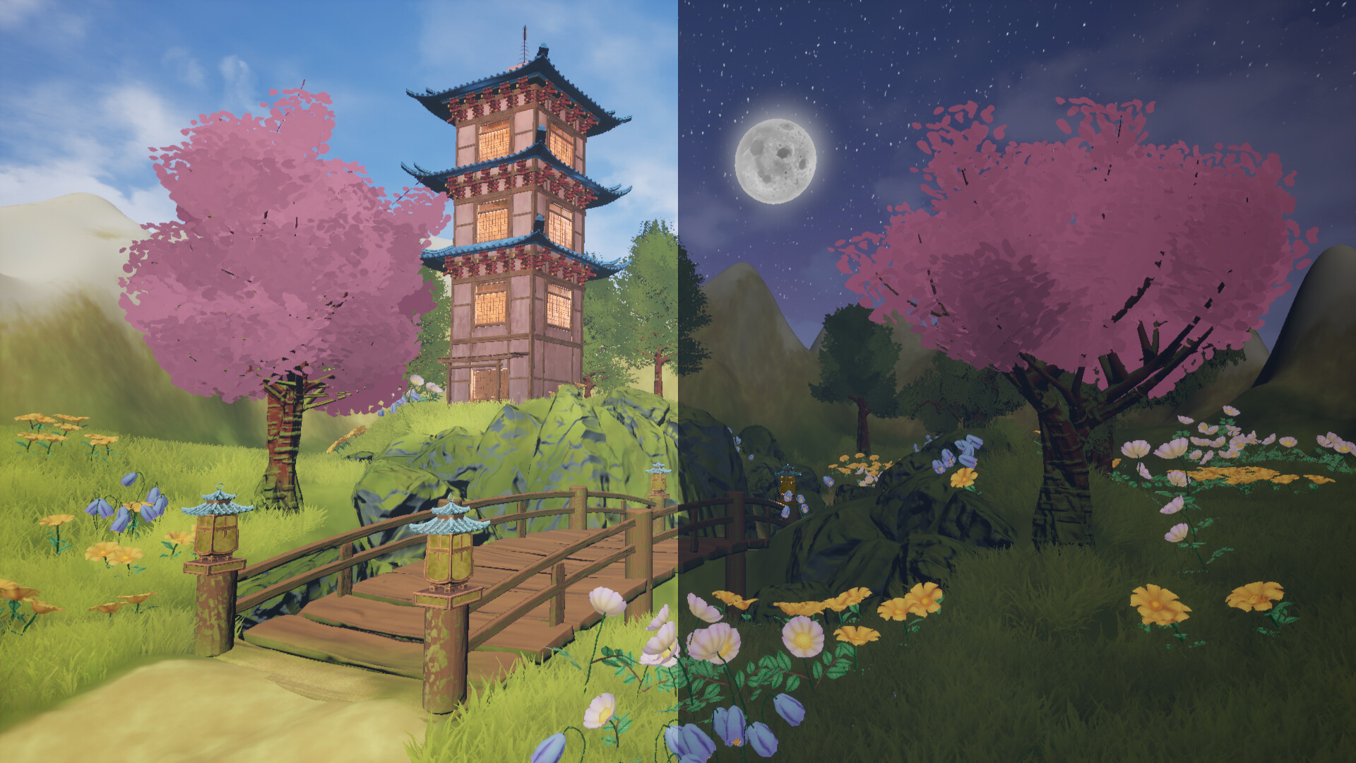 ArtStation - Serenity in Springtime