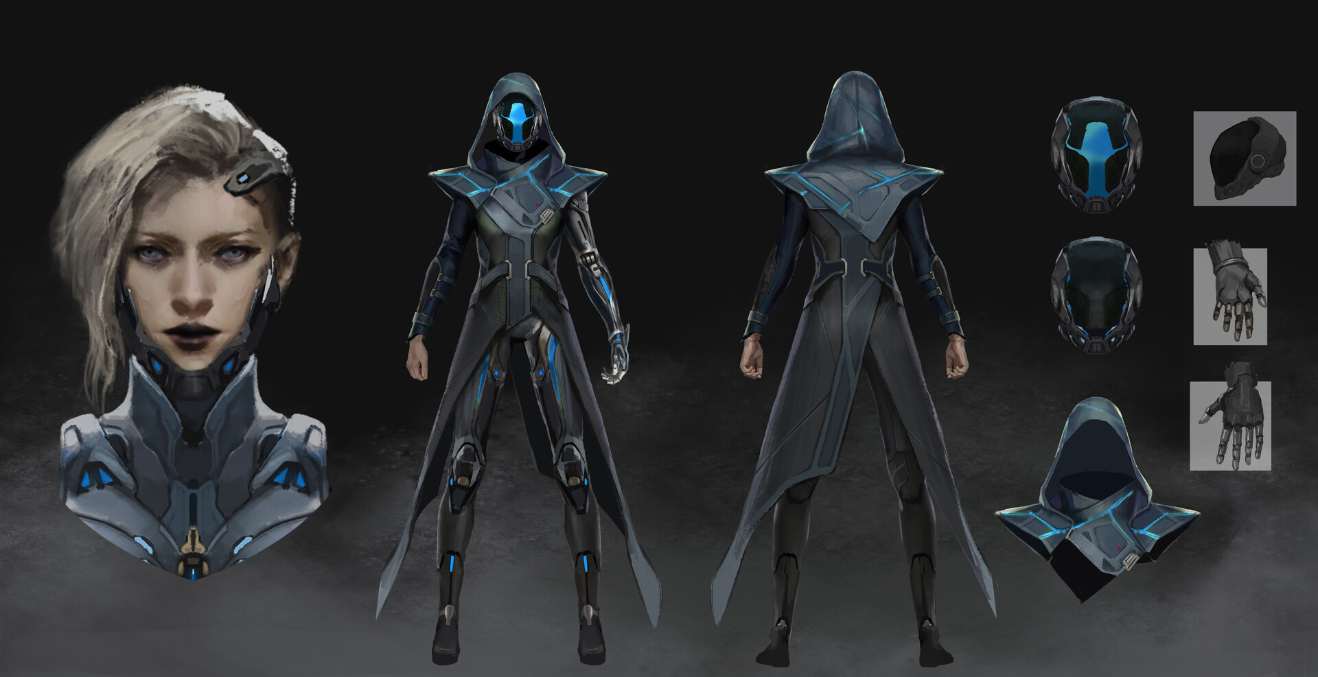 ArtStation - Character_Concept_Widow_202204