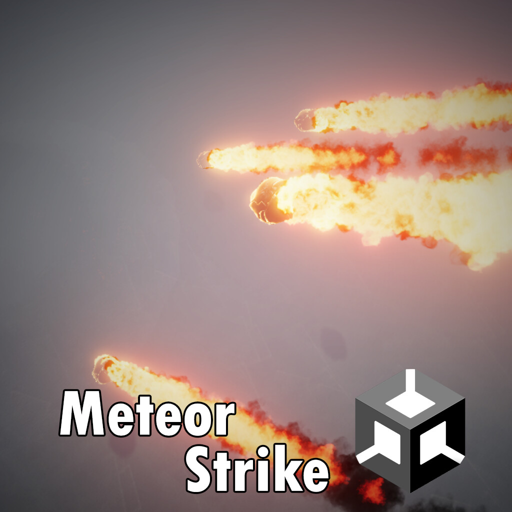 ArtStation - Meteor Strike with Crater
