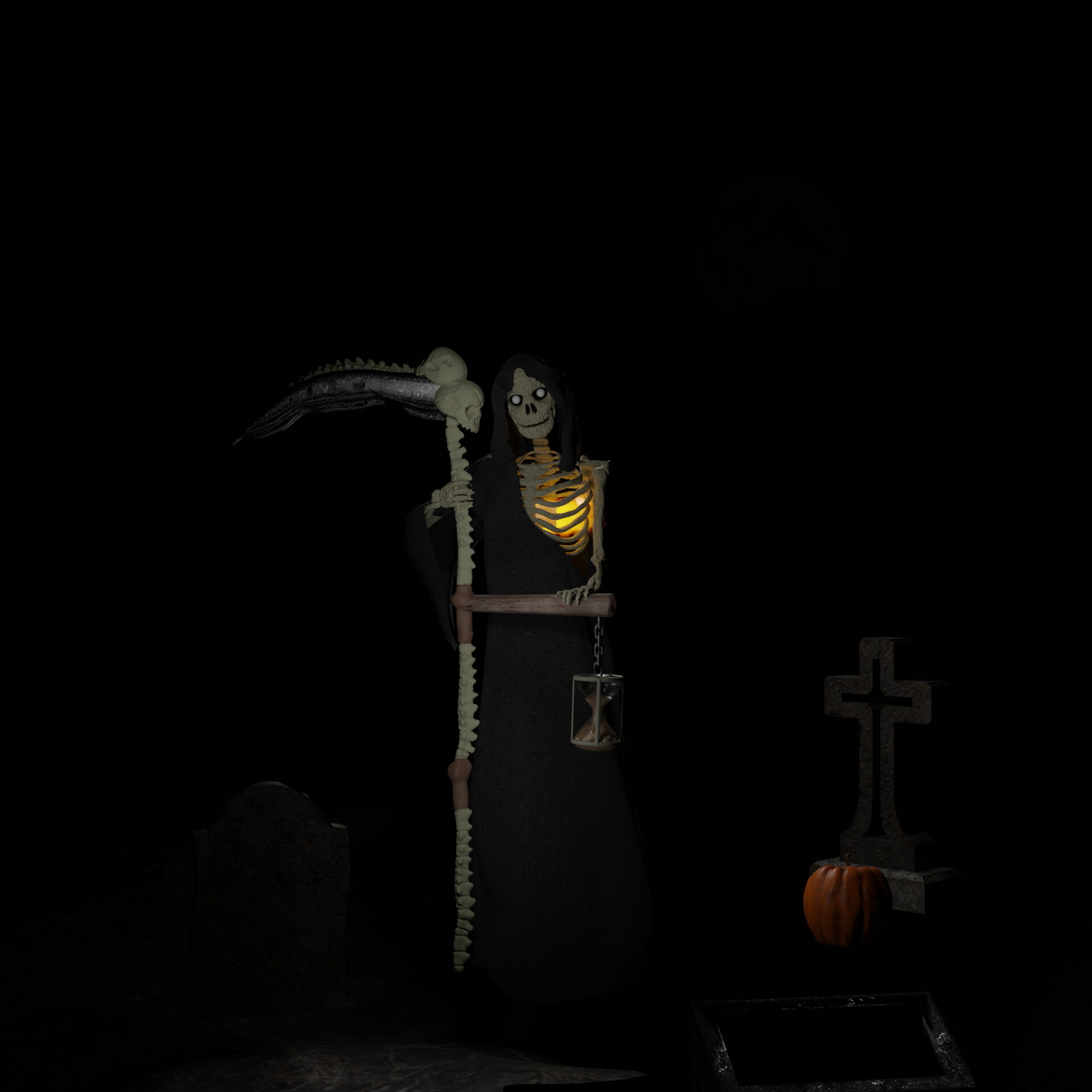 ArtStation - Halloween Grim Reaper