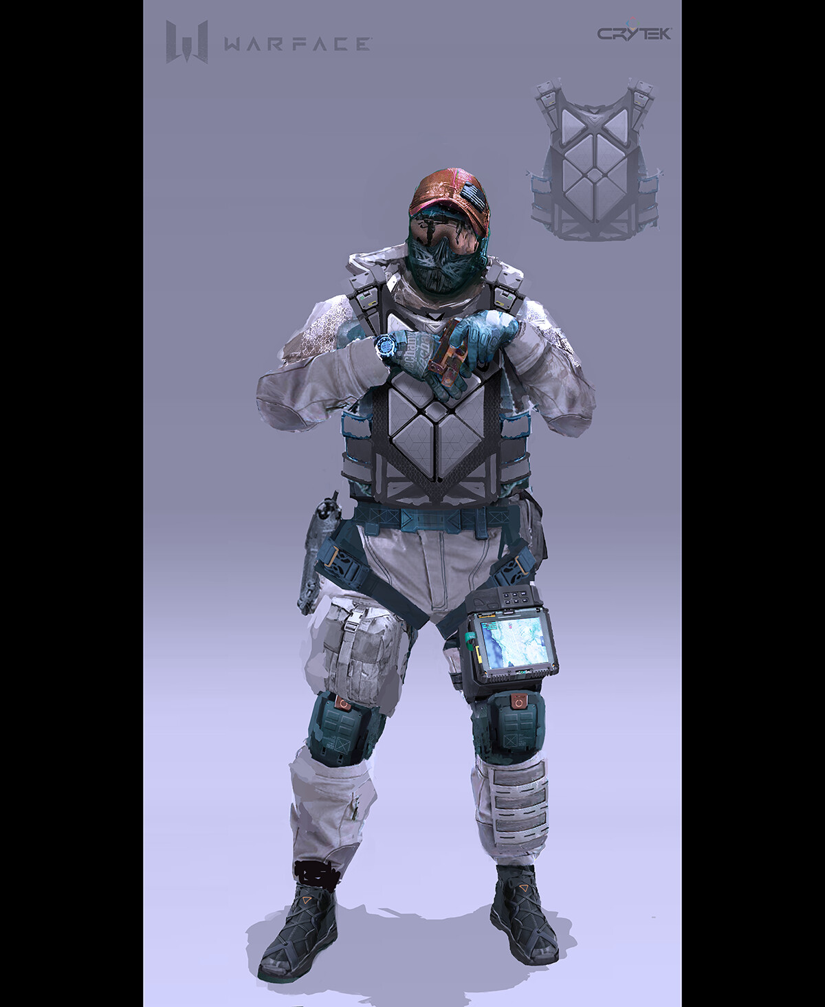 ArtStation - Operator winter skin