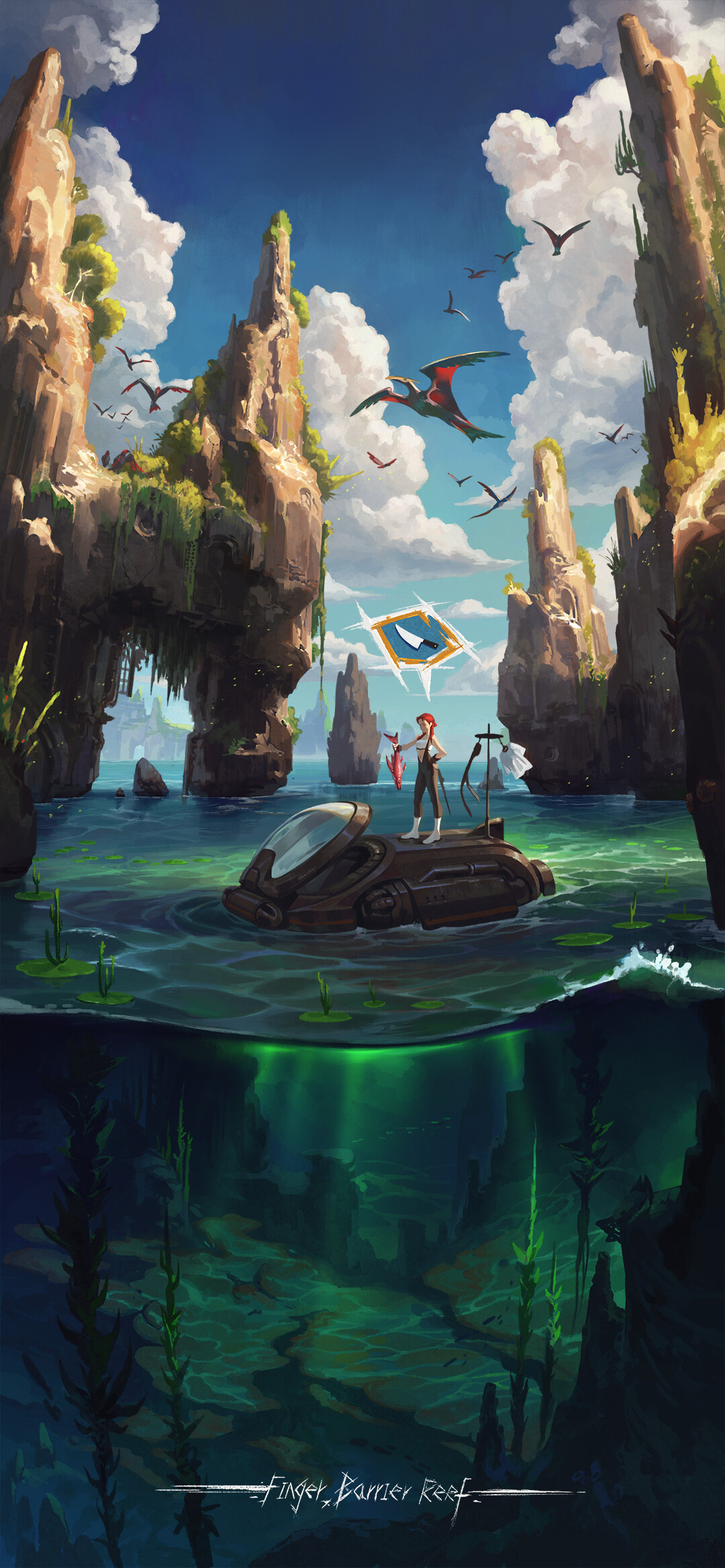 ArtStation - Caught dinner