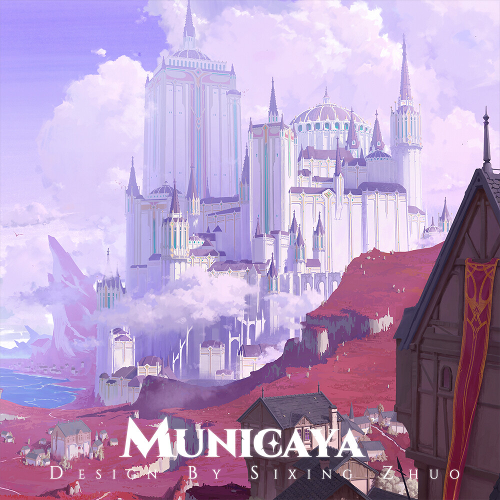 ArtStation - The Crimson Moon Islands——Municaya