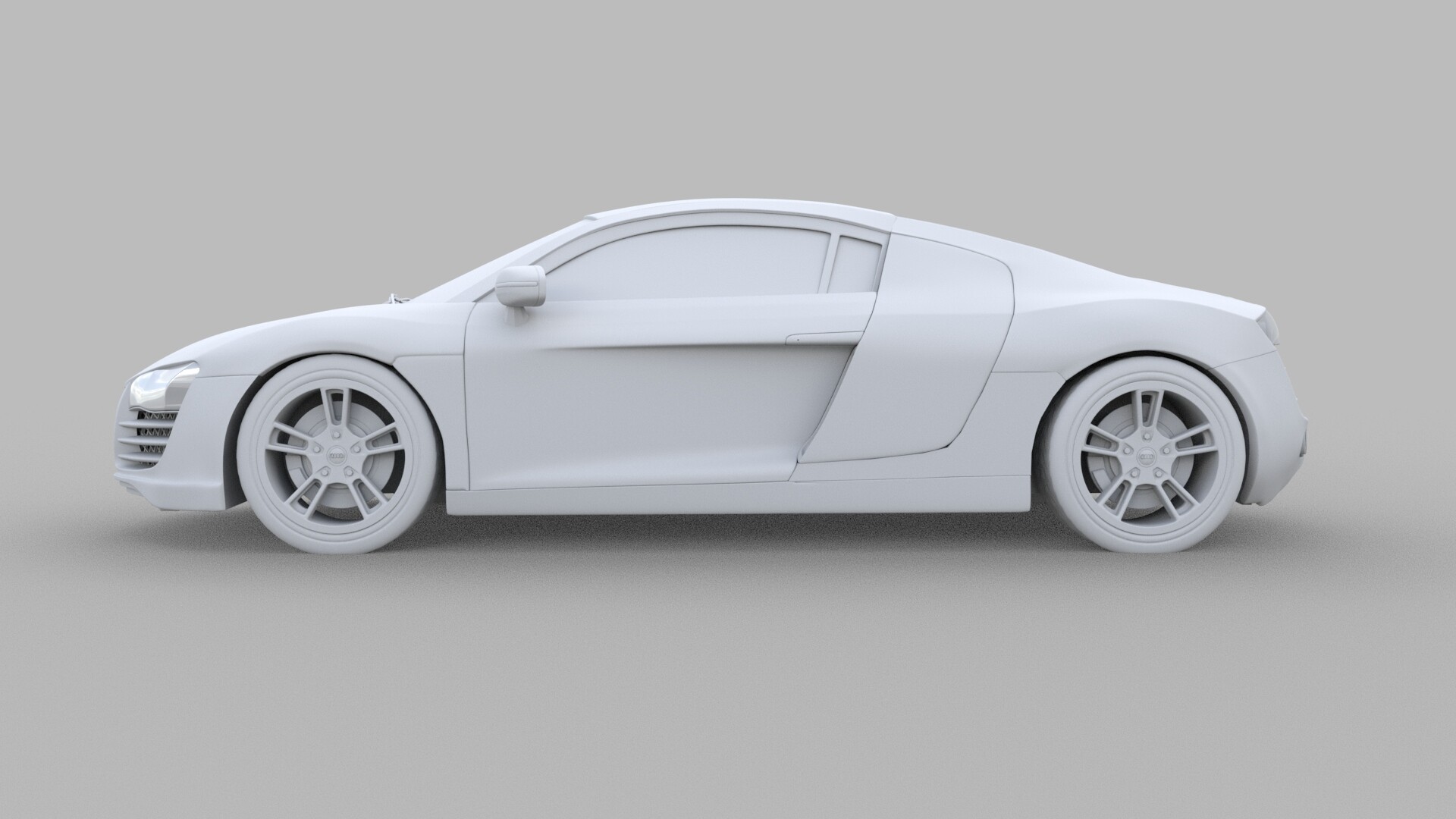 ArtStation - audi r8 acclusion