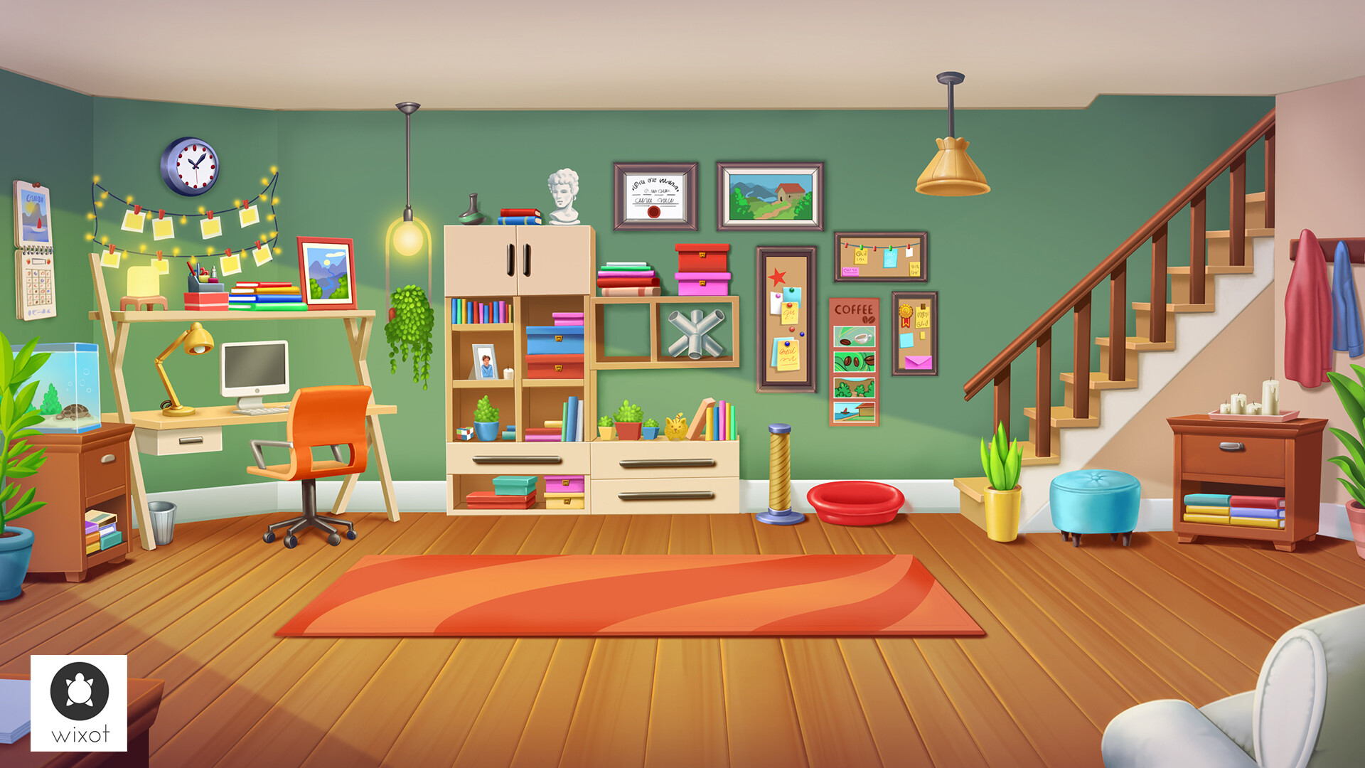 ArtStation - Game Background Design