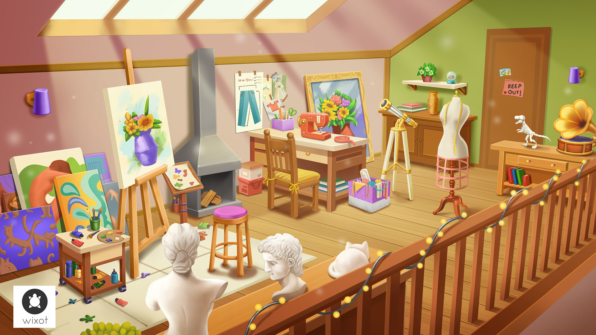 ArtStation - Game Background Design