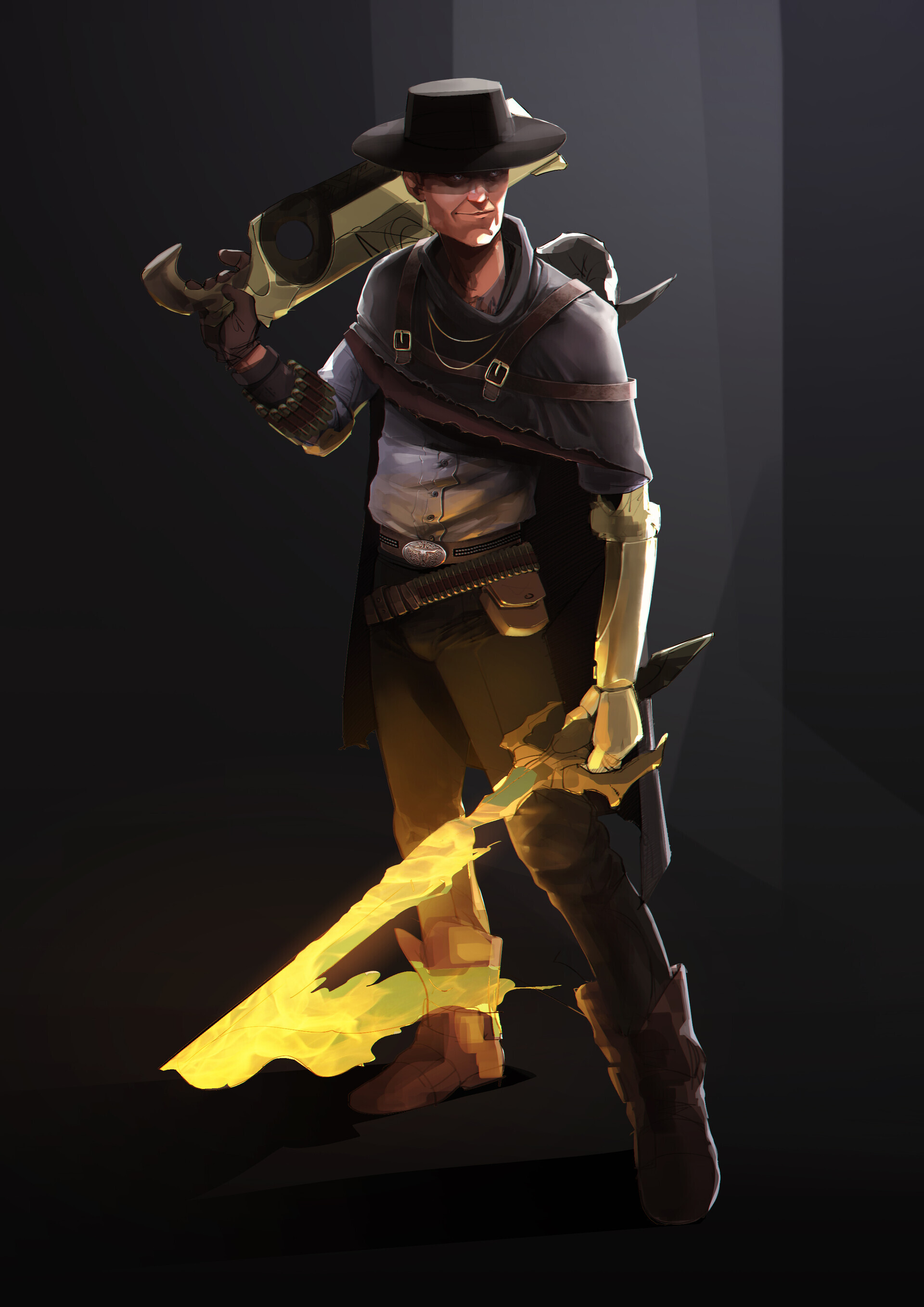 ArtStation - Cowboy┃Concept Character Design