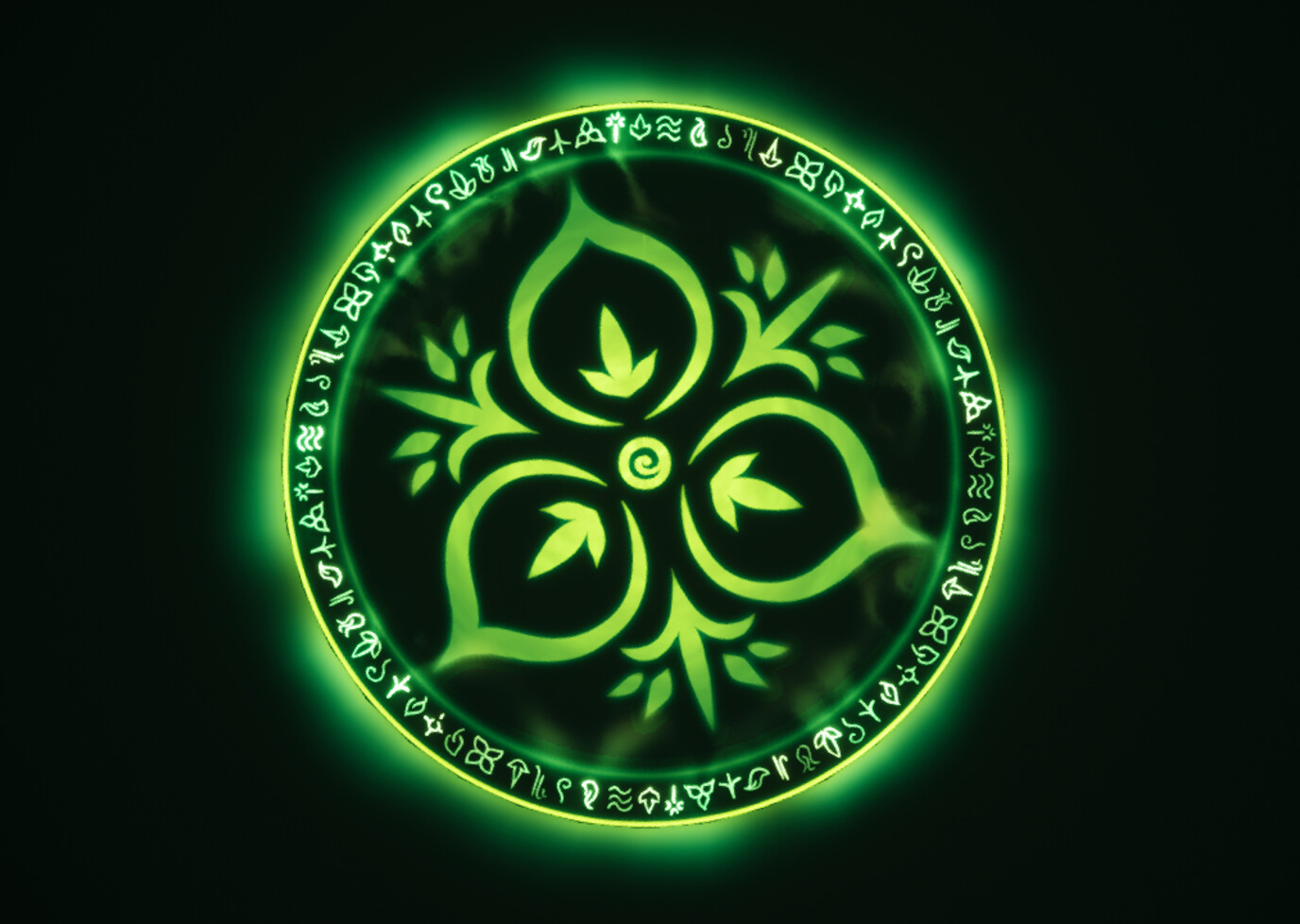 ArtStation - Growth Healing Spell VFX