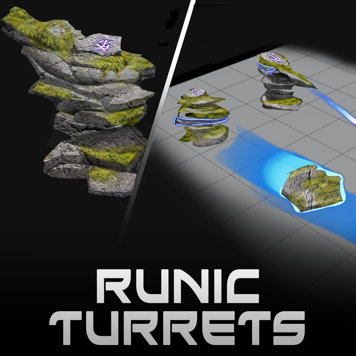ArtStation - Runic Turrets