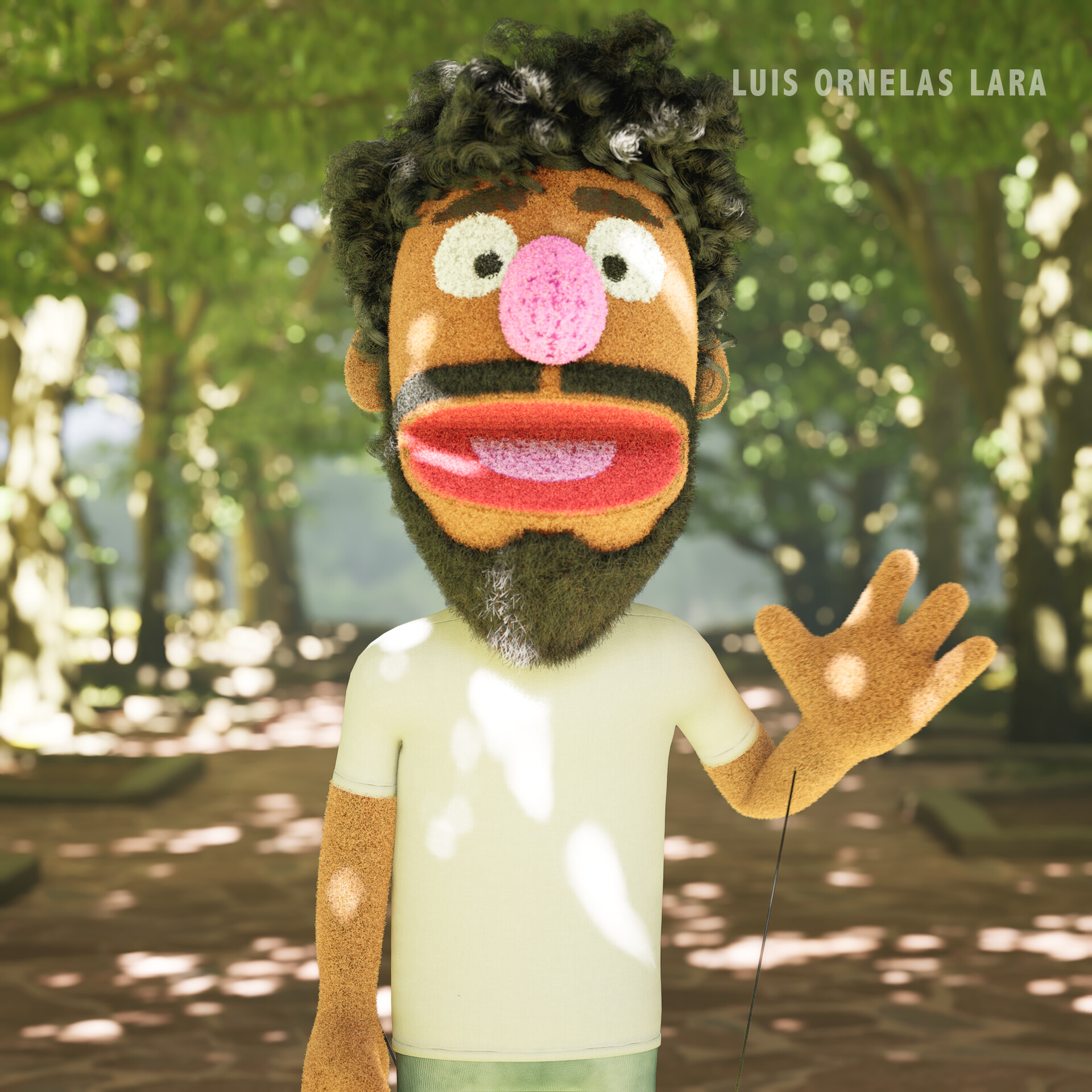 ArtStation - My Muppet Avatar