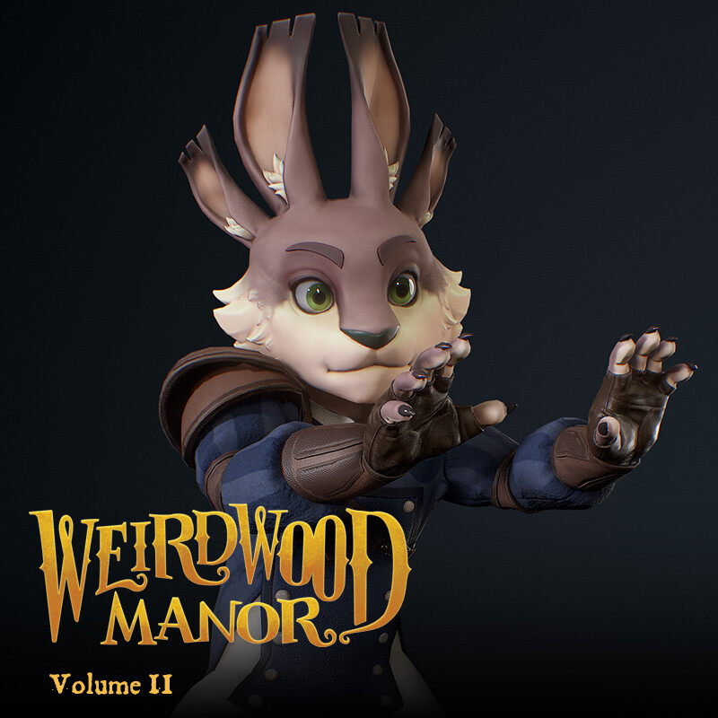 ArtStation - Female Enforcer - Weirdwood Manor Vol II