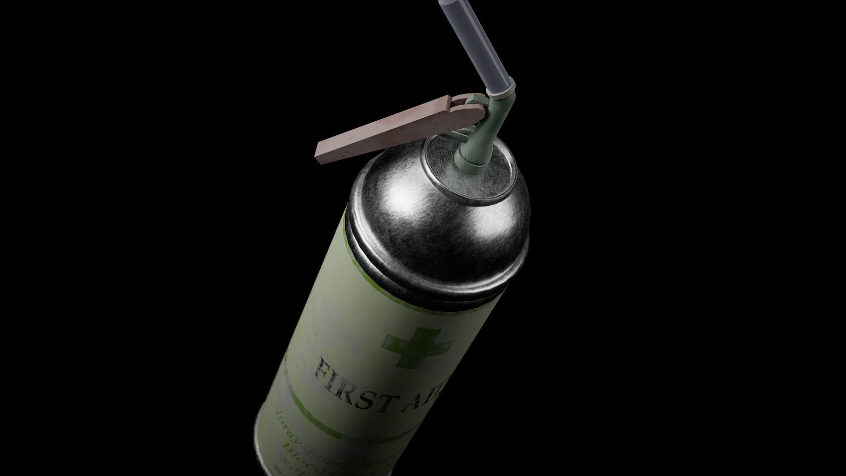 ArtStation - First Aid Spray Prop Inspired by Resident Evil (Game-Ready/4K)