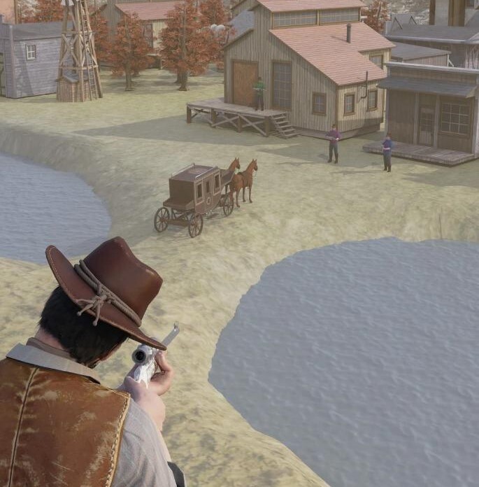 ArtStation - Wild West Sniper: Cowboy War