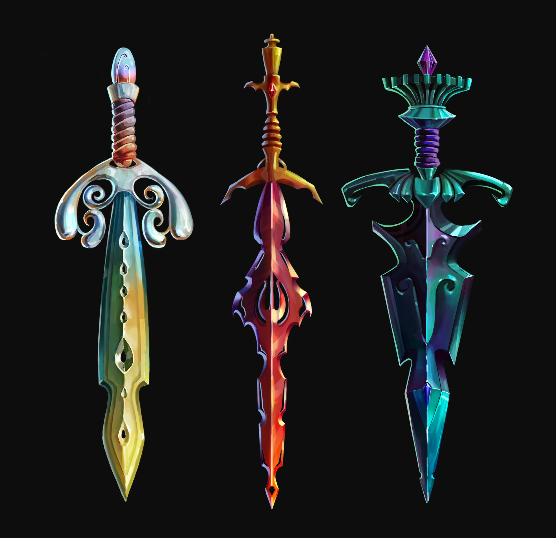 ArtStation - Sword concepts