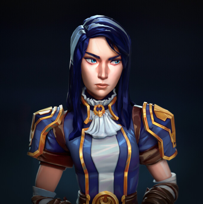 ArtStation - Caitlyn 3D