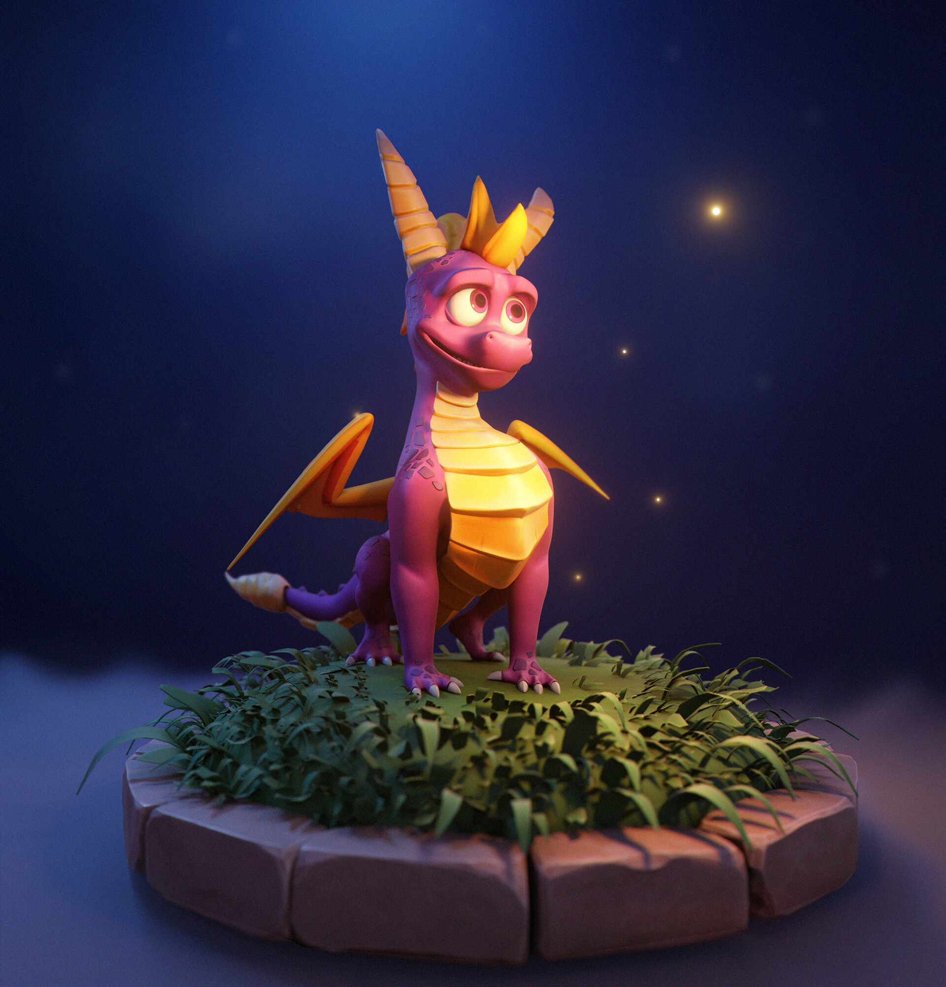 ArtStation - Spyro Fan Art