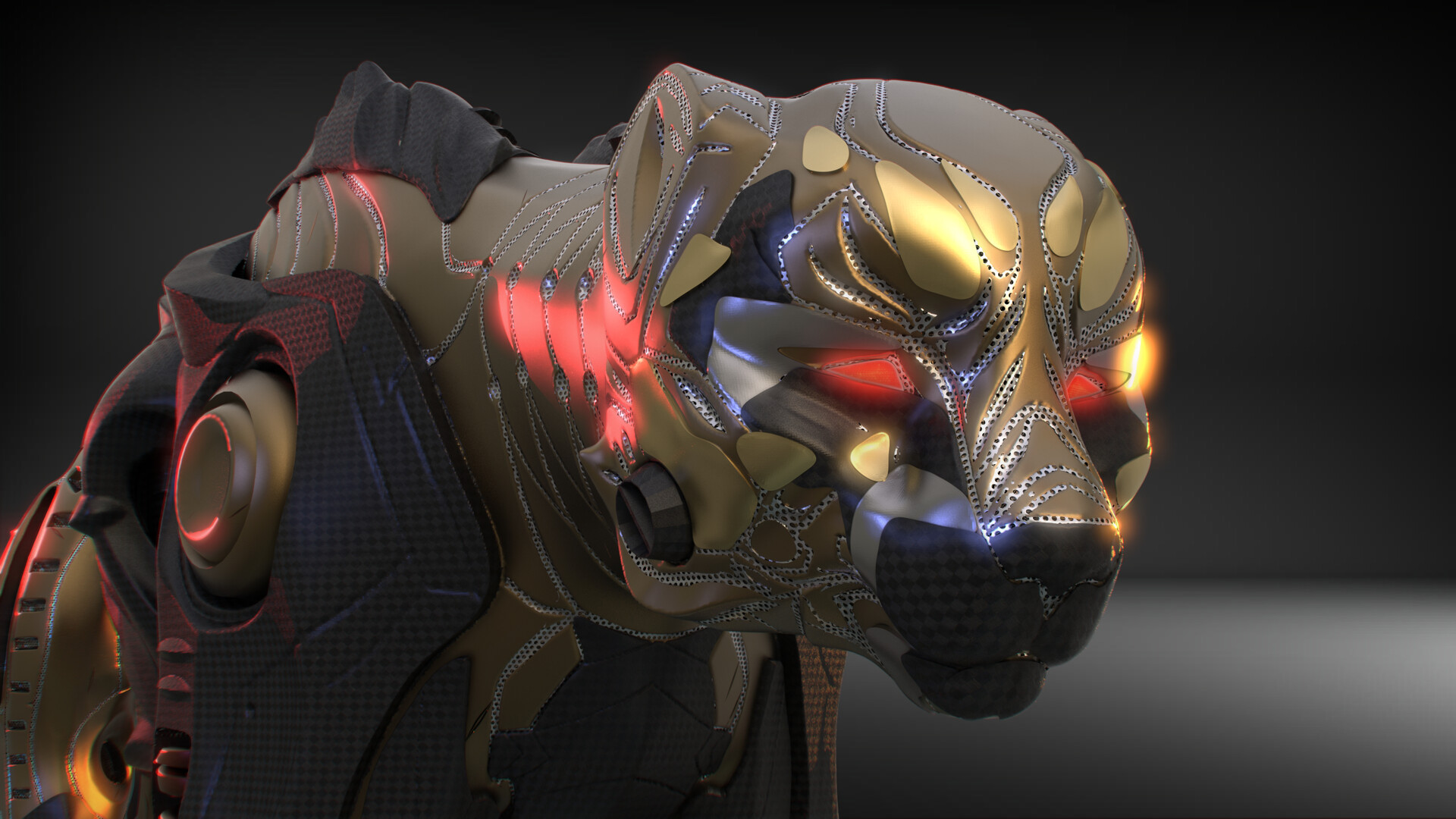 ArtStation - Robotic Cheetah concept