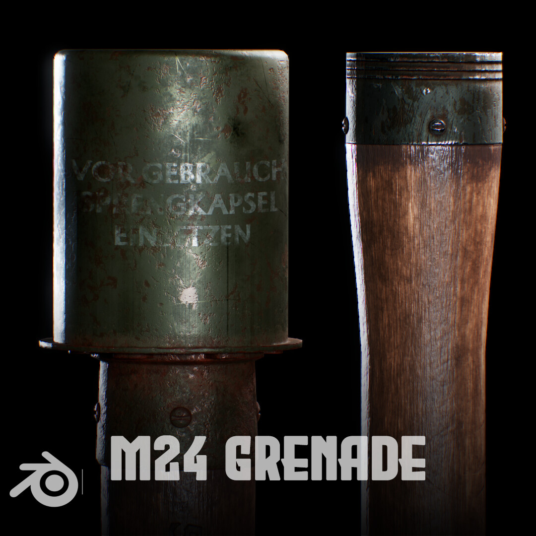 ArtStation - M24 GRENADE
