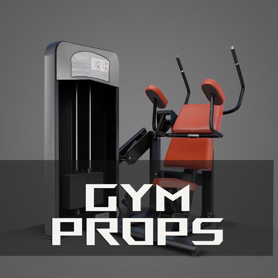 ArtStation - GYM PROPS