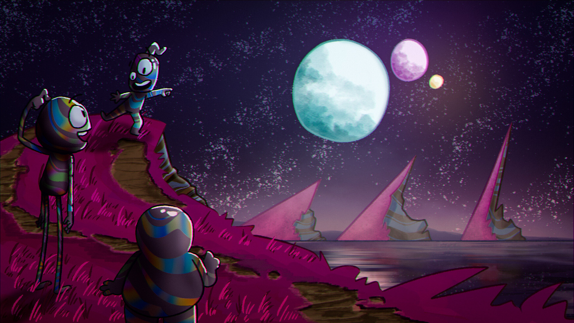 ArtStation - Alien Planet - Process