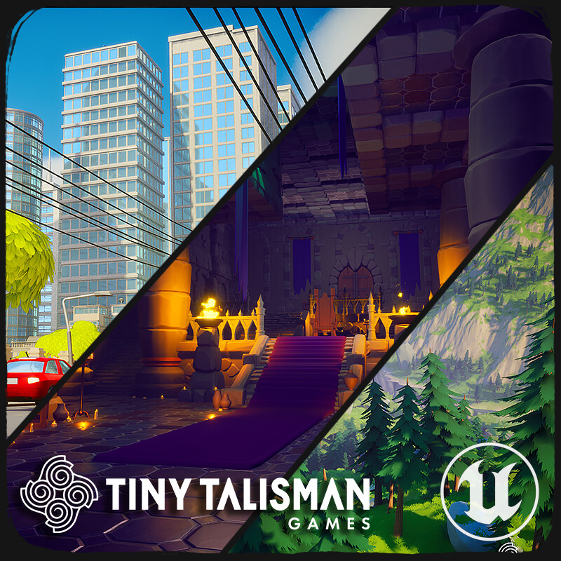 ArtStation - UE5 Stylized Environments