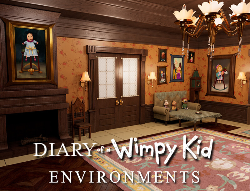 ArtStation - Diary of a Wimpy Kid - Environments