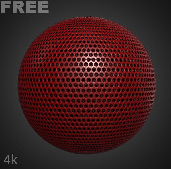 PBR Textures Free Download - Plastic Perfored Panels 3D Texture ...