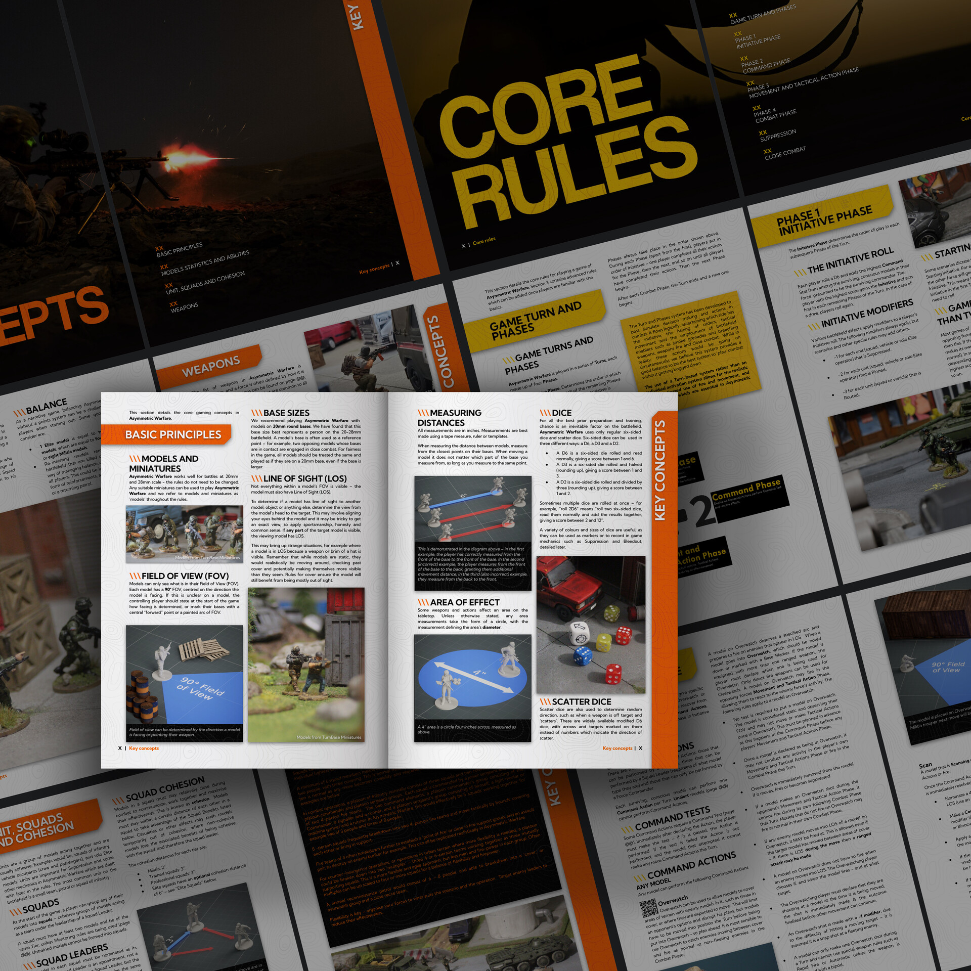 ArtStation - Wargaming rule book design
