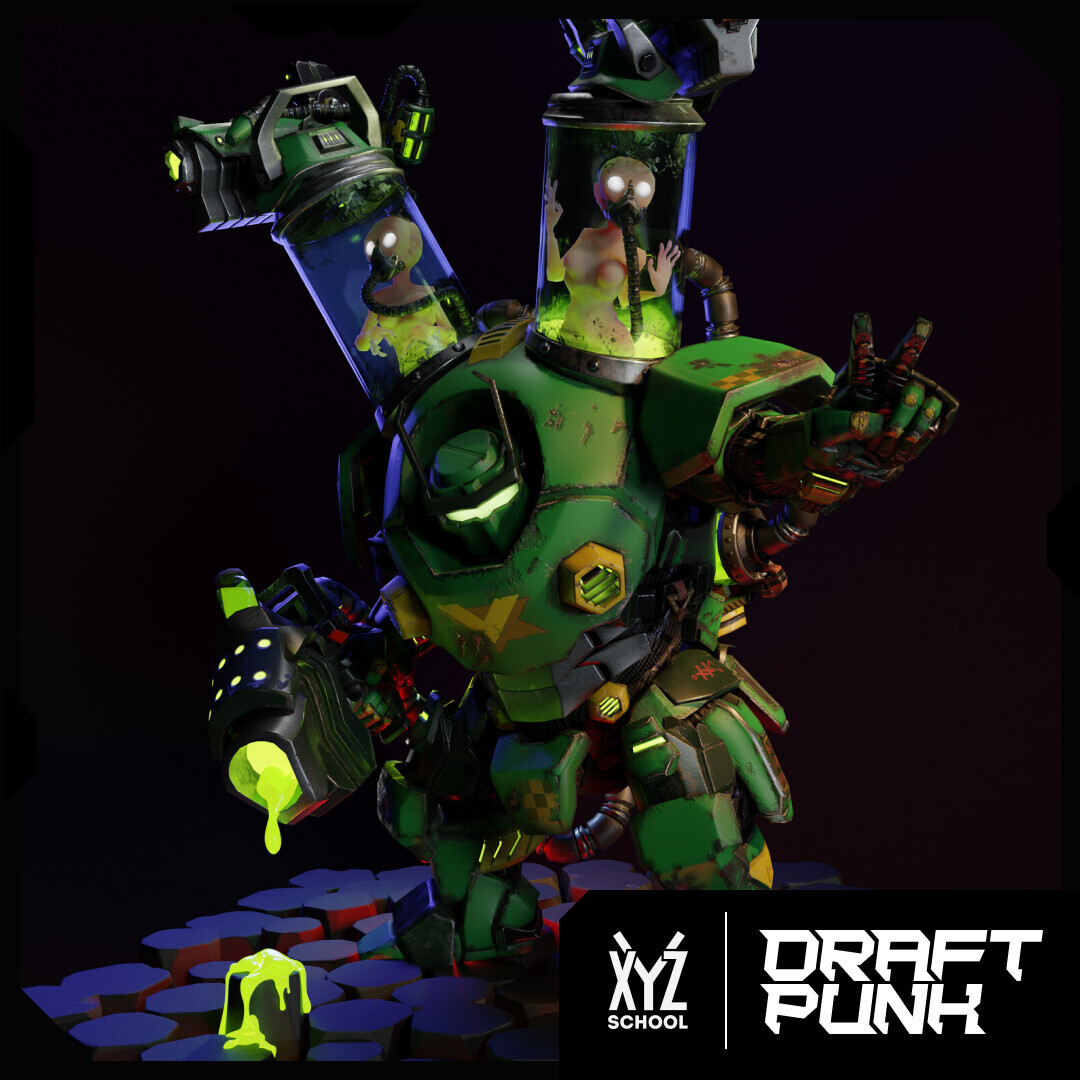 ArtStation - XAN / Alexander Malgalov / XYZ School