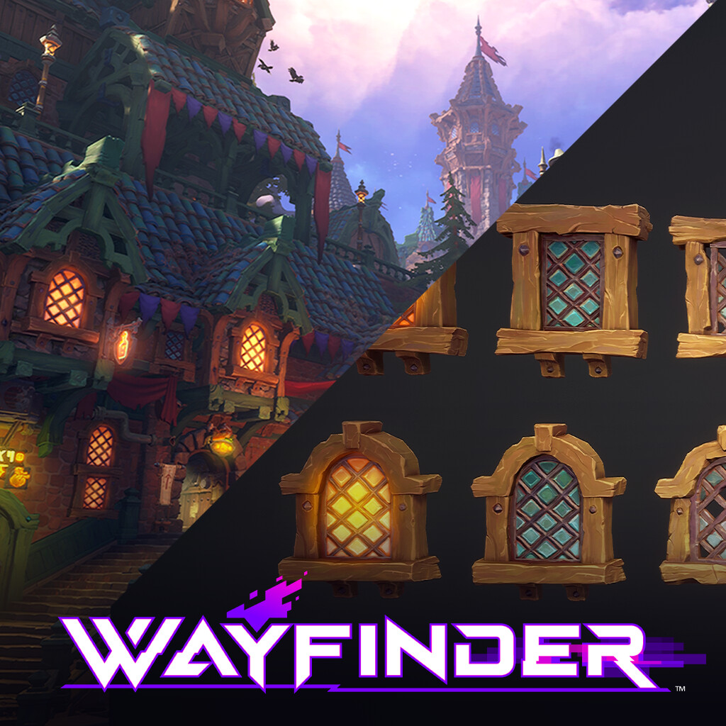 ArtStation - Wayfinder - Skylight - Modular Architecture Set - Part 2