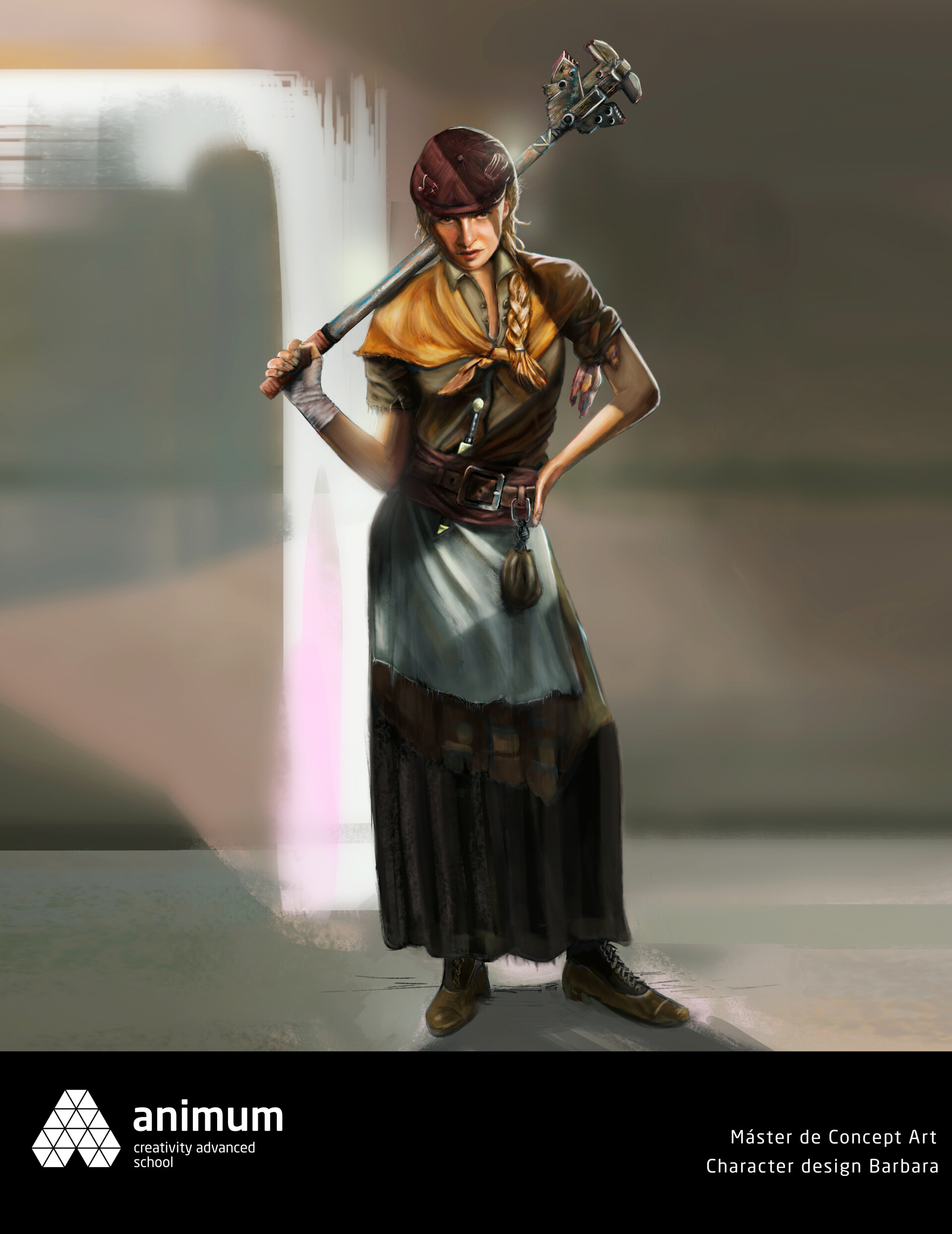 ArtStation - Animum Creativity Advance School - Module 4 Concept Art