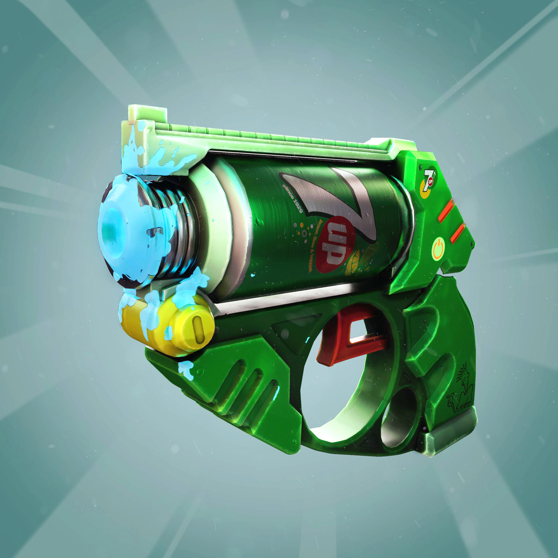 ArtStation - Seven Up Gun